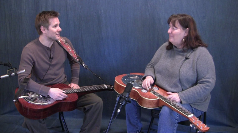 Andy Hall with Sally Van Meter: Interview and Jam - ArtistWorks Blog