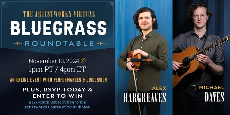The Virtual Bluegrass Roundtable with Alex Hargreaves & Michael Daves ...